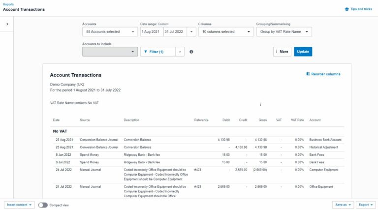 When to Use No VAT in Xero (Simple to Understand Guide)